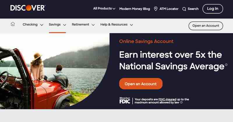 High Yield Savings Account - No Monthly Fees | Discover